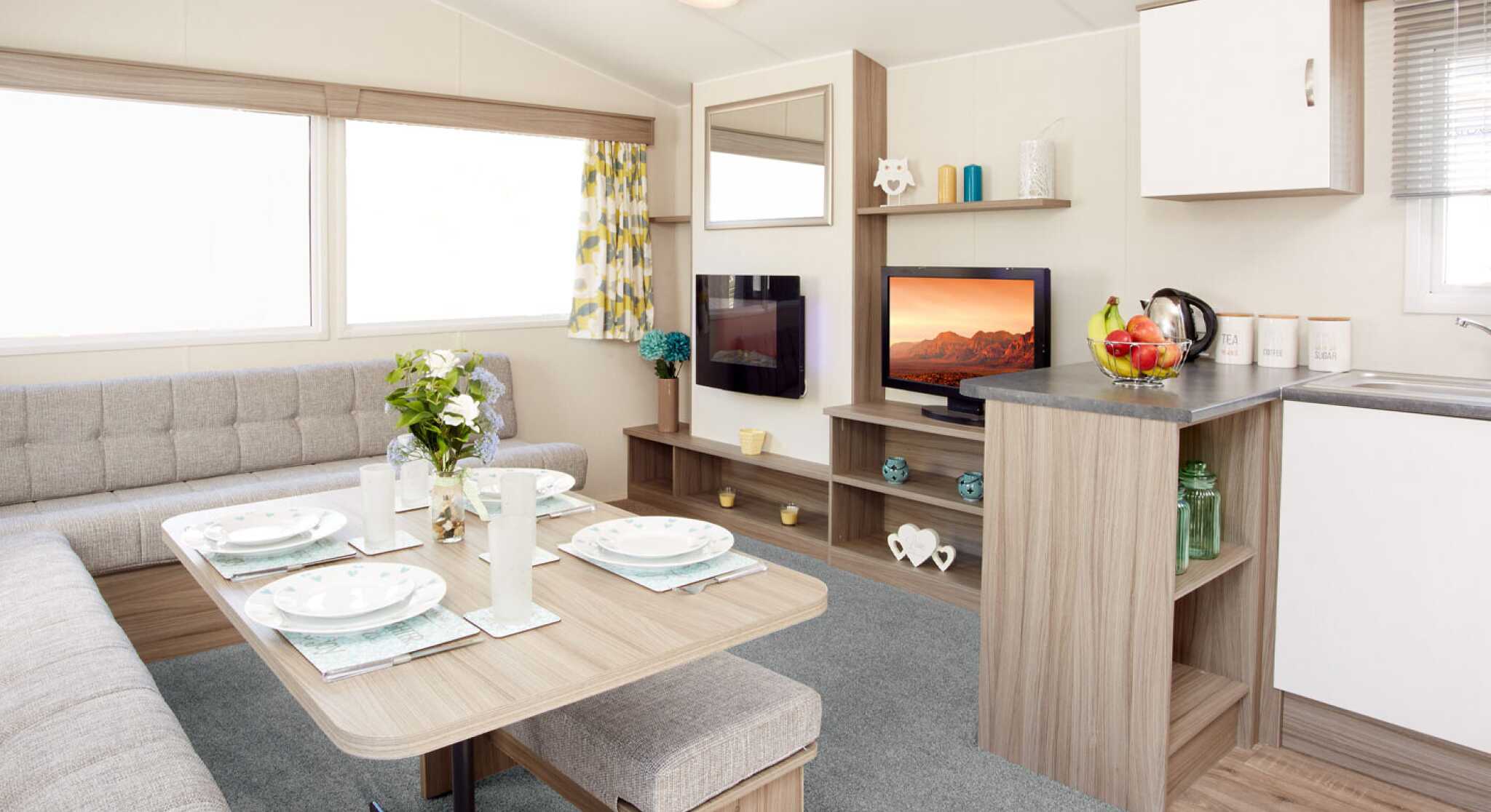 Pre-Owned Static Caravan for Sale | Atlas Moonstone Forest Edge